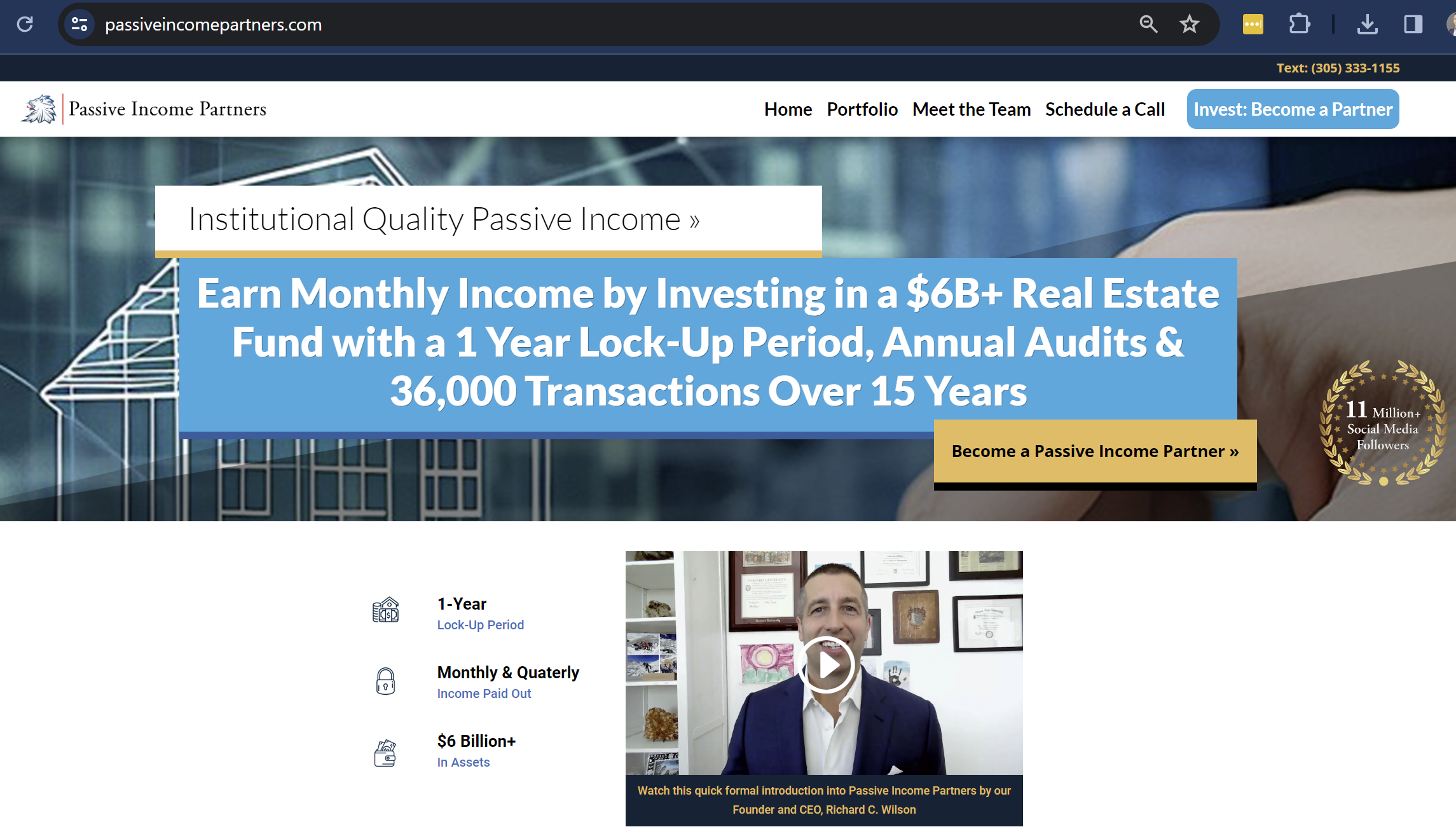 Passive Income Partners - Earn Monthly Income by Investing in a $6B ...